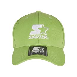 Flex Cap STARTER Black Label "Starter Black Label Herren Starter Logo Flexfit", Gr. L/XL, jadegr&uuml;n, 83% Polyacryl, 15% Wolle, 2% Elasthan, Caps