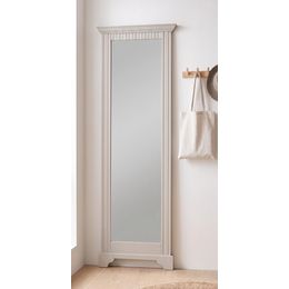 Spiegel OTTO HOME "Rustic", kaschmir, B:64cm H:190cm T:7cm, FSC-zertifiziertes Massivholz, Spiegelglas, Spiegel, Rahmen in Kiefer massiv, H&ouml;he 190 cm, mit Zierfr&auml;sungen