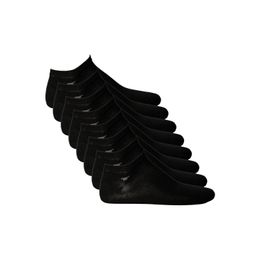 Sneakersocken Tom Tailor "Socken 8er Pack", Herren, Gr. 39-42, schwarz, Obermaterial: 77% Baumwolle CO. 20% Polyamid PA. 3% Elasthan EL., Socken Sneakersocken