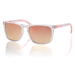 Sonnenbrille Superdry "Modell 996059", Herren, transparent, transparent, Sonnenbrillen Sonnenbrille, Form Karree/Eckig, Logoschriftzug auf B&uuml;gel, Injectionfassung