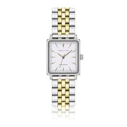 Quarzuhr ISABELLA FORD "FI1-B278G", gold, silber, Armbanduhren, Damen, Quarzuhr