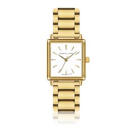 Quarzuhr ISABELLA FORD "FD5-B078G", gold, Armbanduhren, Damen, Quarzuhr