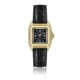 Quarzuhr ISABELLA FORD "FI4-S074G", schwarz, Armbanduhren, Damen, Quarzuhr