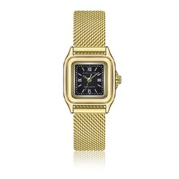 Quarzuhr ISABELLA FORD "FI4-B034G", gold, Armbanduhren, Damen, Quarzuhr