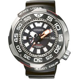 Taucheruhr Citizen "Promaster Professional Diver 1000", schwarz, Armbanduhren, Herren, Armbanduhr, Herrenuhr, Solar, bis 100 bar wasserdicht, Saphirglas