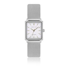 Quarzuhr ISABELLA FORD "FI1-B018S", silber, Armbanduhren, Damen, Quarzuhr