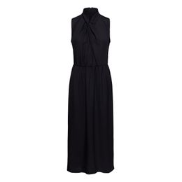 Midikleid Soaked in Luxury "Kleid SLParis", Damen, Gr. M, N-Gr, blau (night sky), Obermaterial: 98% Polyester PES. 2% Elasthan EL., Kleider Midikleid