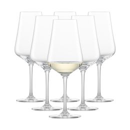 Wei&szlig;weinglas ZWIESEL GLAS "Wei&szlig;weingl&auml;ser Bouquet 370 ml 6er Set transparent", bunt (transparent), B:8,1cm H:21,7cm &Oslash;:8,1cm, Glas, Trinkgef&auml;&szlig;e, Wei&szlig;weinglas, Sp&uuml;lmaschinengeeignet