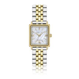 Quarzuhr ISABELLA FORD "FH8-B278G", gold (gold, silber), Armbanduhren, Damen, Quarzuhr