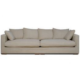 Big-Sofa Home Affaire "Coray", beige (sand), B:266cm H:80cm T:113cm, 100% Polyester, Sofas, Big-Sofa, extra weich und kuschelig, F&uuml;llung mit Federn und Daunen