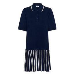 Midikleid Saint Tropez "Kleid MilannaSZ", Damen, Gr. XL, N-Gr, blau (baritone blau), Obermaterial: 80% Viskose LENZING ECOVERO CV LenzEcov. 20% Polyamid PA., Kleider Midikleid