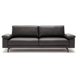 2-Sitzer "CR.450 elegantes Designsofa mit hohem Sitzkomfort. Breite 180cm", grau (graubraun), B:180cm H:85cm T:95cm, CREATION BY ROLF BENZ, Sofas
