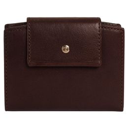 Geldb&ouml;rse Bugatti "NEAPLES", Damen, braun, Leder, leicht gl&auml;nzend, unifarben, Kleinlederwaren, echt Leder