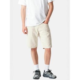 Shorts TEESHOPPEN "TEESHOPPEN Shorts Denim Shorts", Herren, Gr. XL, Normalgr&ouml;&szlig;en, sand, Obermaterial: 100% Baumwolle, Hosen Shorts
