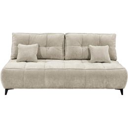 Schlafsofa ED EXCITING DESIGN, beige, 100% Polyester, Sofas, Schlafsofa