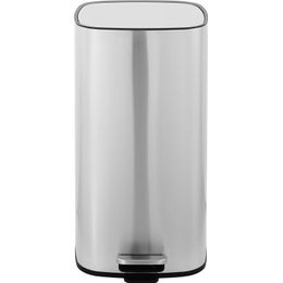 M&uuml;lleimer OTTO HOME "Keenna, Soft Close, mit verstecktem Griff", stainless steel matt, B:31,6cm H:61,1cm T:36,6cm, Edelstahl, M&uuml;lleimer, M&uuml;lleimer, Treteimer f&uuml;r K&uuml;che oder Bad, Abfalleimer mit Deckel