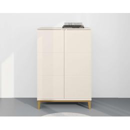 Highboard OTTO HOME "Maryd", kaschmir, wot, B:80cm H:121cm T:41cm, Holzwerkstoff, MDF, Sideboards, Highboard, Hochkommode mit Untergestell in Holzoptik