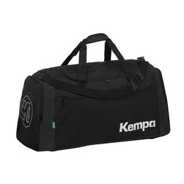 Sporttasche Kempa "Sporttasche 75L", Herren, Gr. L, schwarz, Obermaterial: 50% Polyester PES. 50% Polyester Pol. recyc.., Taschen Sporttasche