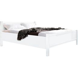 Bett Priess "Husum Schlafzimmer Jugendzimmer Rahmenbett", wei&szlig;, B:190cm H:85cm L:208cm, Betten, Jugendbett Bettgestell, Komforth&ouml;he, hochwertige Premium Qualit&auml;t, f&uuml;r Motorrahmen geeignet
