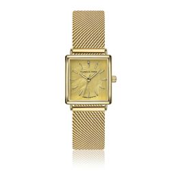 Quarzuhr ISABELLA FORD "FF8-B038G", gold, Armbanduhren, Damen, Quarzuhr