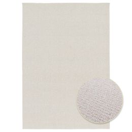 Schlingenteppich "DAISY, Schlinge, Made in Belgium", beige (creme), B:200cm H:7mm L:290cm, Polypropylen, PRIMAFLOR-IDEEN IN TEXTIL, Teppiche, meliert oder Uni Farben, strapazierf&auml;hig, waschbar