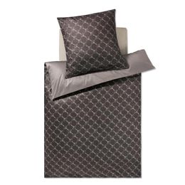 JOOP! Bettbezug JOOP "Bettw&auml;sche 1er Pack" Gr. M, schwarz, B:155cm L:220cm, Buntgewebe, , Bettbez&uuml;ge