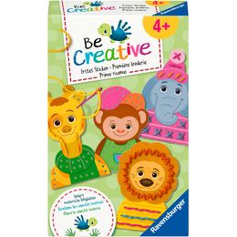 Kreativset Ravensburger "BeCreative Mini, Sticken ohne Nadel", bunt, Kreativsets, Kinder, Karton, Made in Europe