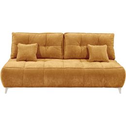 Schlafsofa ED EXCITING DESIGN, curry, 100% Polyester, Sofas, Schlafsofa