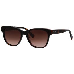 HUMPHREY&acute;S eyewear Sonnenbrille HUMPHREY&acute;S EYEWEAR "HUMPHREY&acute;S eyewear Sonnenbrille", Damen, braun (havanna, coral sorbet), Sonnenbrillen Sonnenbrille