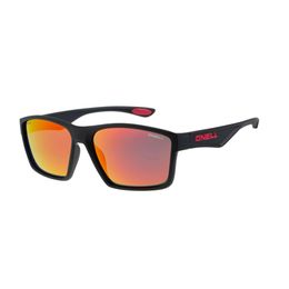 O`Neill Sonnenbrille O'NEILL "O'Neill Sonnenbrille", Herren, schwarz matt, rot, Sonnenbrillen Sonnenbrille