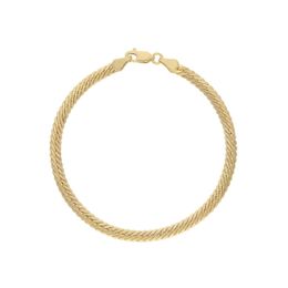 Armkette Firetti "Schmuck Geschenk Gold 375 Armschmuck Armband Goldarmband Panzerkette" Gr. 19, gold (gelbgoldfarben), Armb&auml;nder, Damen, 19, Gelbgold 375, Armkette