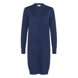 Midikleid Saint Tropez "Kleid MilaSZ", Damen, Gr. M, N-Gr, grau (titan melange), Obermaterial: 70% Viskose LENZING ECOVERO CV LenzEcov. 30% Polyester PES., Kleider Midikleid