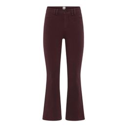5-Pocket-Hose Brax "Style SHAKIRA S", Damen, Gr. 34, Normalgr&ouml;&szlig;en, braun (dunkelviolett), Web, 71% Baumwolle, 20% Lyocell, 9% Elasthan, Hosen 5-Pocket-Hose