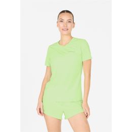 Funktionsshirt Endurance "Nan", Damen, Gr. 34, gr&uuml;n (hellgr&uuml;n), 90% Polyester, 10% Elasthan, unifarben, normal, Rundhals, Shirts Funktionsshirt, mit 4-Wege-Stretch-Material