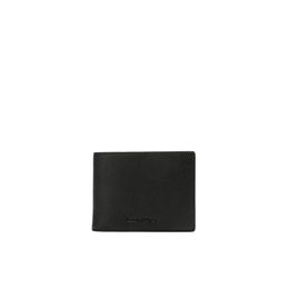 Marc O'Polo Geldb&ouml;rse MARC O'POLO "aus hochwertiger Leder-Qualit&auml;t", Herren, schwarz, Leder, unifarben, Kleinlederwaren
