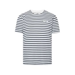 JOOP! T-Shirt JOOP "Teele", Damen, Gr. XL, dunkelblau, Jersey, Obermaterial: 100% Baumwolle, geringelt, normal, Rundhals, Shirts T-Shirt, geringelt, gerippter Rundhals
