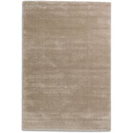 Sch&ouml;ner Wohnen Kollektion Teppich "Joy" Gr. 1, beige, B:67cm H:22mm L:130cm, Kunstfaser, SCH&Ouml;NER WOHNEN-KOLLEKTION, Teppiche, Teppich, Wohnzimmer