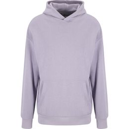 Kapuzensweatshirt Urban Classics "Urban Classics Light Terry Hoody", Herren, Gr. L, dustylila, 70% Baumwolle, 30% Polyester, unifarben, Sweatshirts