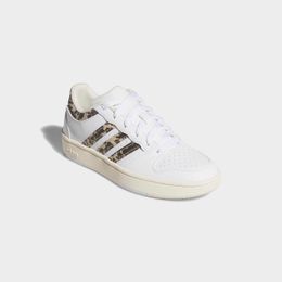 Sneaker adidas Sportswear "HOOPS CLASSIC W", Damen, Gr. 36, cloud wei&szlig;, supplier colour, cream wei&szlig;, Synthetik, Schuhe Sneaker, mit Animal Print