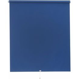 Springrollo SUNLINES "Uni" Gr. 1, blau (jeansblau), B:62cm H:180cm, Polyester, Rollos, 1 St&uuml;ck