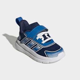 Sneaker adidas Sportswear "TENSAUR RUN 4.0 EL I", M&auml;dchen, Gr. 24, dunkelblau, bright royal, ftwr wei&szlig;, Synthetik, Textil, Schuhe Sneaker, f&uuml;r Kinder