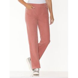 Samthose Classic Basics, Damen, Gr. 19, Kurzgr&ouml;&szlig;en, rosenholz, 80% Polyester, 20% Polyamid, unifarben, Hosen Samthose