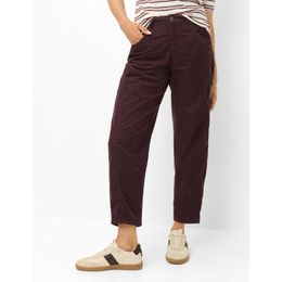 Brax Damen Cordhose Style MEGAN S BLACKBERRY VIOLET, dunkles lila, Gr. 32