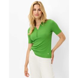 Brax Damen Polo Style CLEO S leaf green, gr&uuml;n, Gr. 40