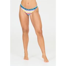 Bikini-Hose CRUZ "Aprilia", Damen, Gr. 38, EURO-Gr&ouml;&szlig;en, rot (rot, gelb), 80% Nylon, 20% Elasthan, mehrfarbig, Badehosen Bikini-Hose, mit floralem Print