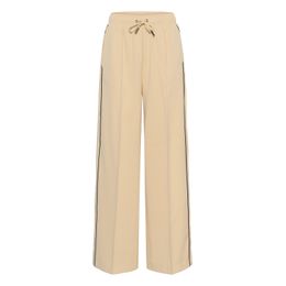 Stoffhose Saint Tropez "Casual Hose SueSZ", Damen, Gr. L, N-Gr, braun (braun rice), Obermaterial: 100% Polyester PES., Hosen Stoffhose