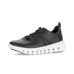 Sneaker Gabor "Sneaker low", Damen, Gr. 37,5, schwarz, Schuhe Sneaker