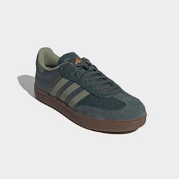 Fahrradschuh adidas Performance "VELOSAMBA LEATHER" Gr. 40, legend ivy, tent gr&uuml;n, thermal gold metallic, Schuhe, Damen, 40, Leder, Fahrradschuh