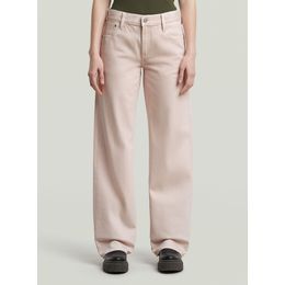 G-Star Raw 5-Pocket-Jeans G-STAR "Judee Loose Jeans", Damen, Gr. 25, L&auml;nge 30, frose gd coated, Obermaterial: 75% Baumwolle, 25% Baumwolle, Jeans 5-Pocket-Jeans