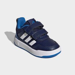 Sneaker adidas Sportswear "TENSAUR SPORT 3.0 KIDS", M&auml;dchen, Gr. 21, dunkelblau, ftwr wei&szlig;, bright royal, Synthetik, Textil, Schuhe Sneaker, f&uuml;r Kinder, mit Klettverschluss